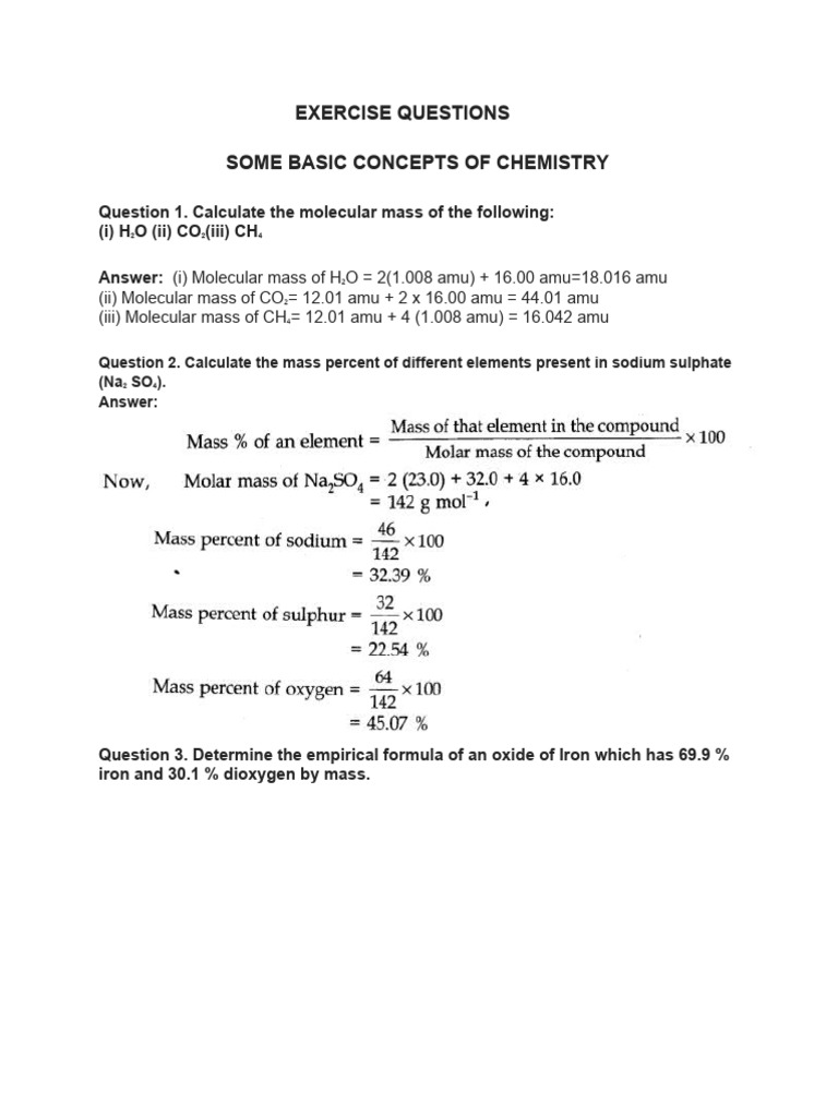 Ncert ch1 Exercise Solution Grade11 | PDF
