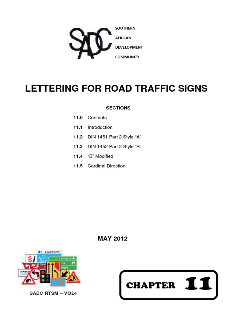 Road Traffic Signs Manual Vol 4 Chapter 11 | PDF