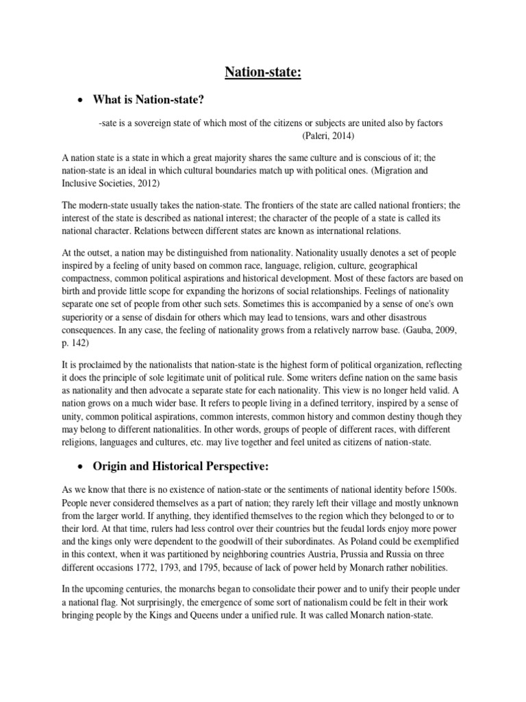 Understanding Nation-States and Nationalism | PDF | Kurdistan | Kurds