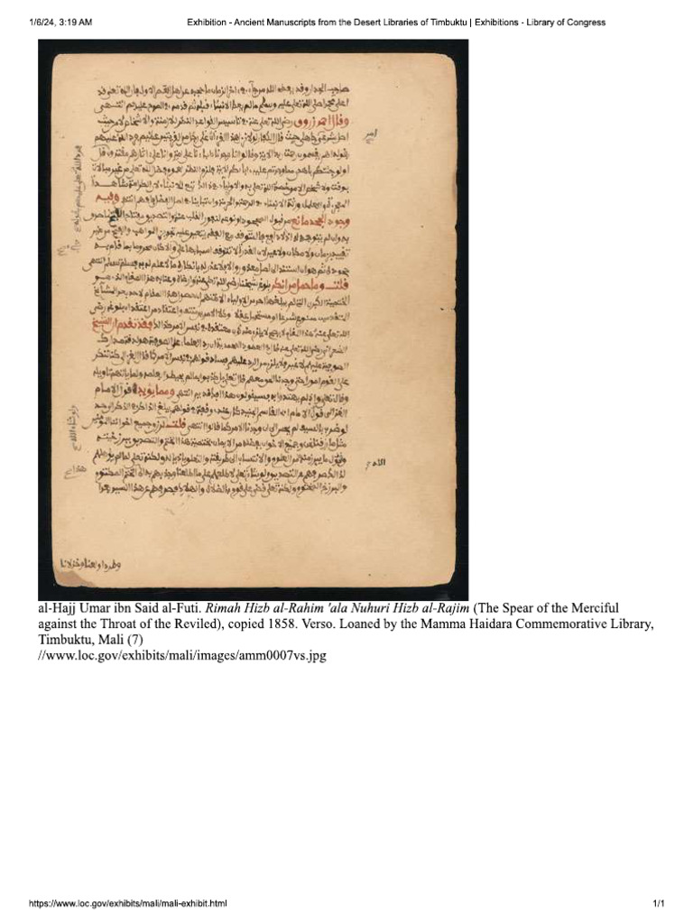 Islamic Saints Tumbuktu 2 | PDF