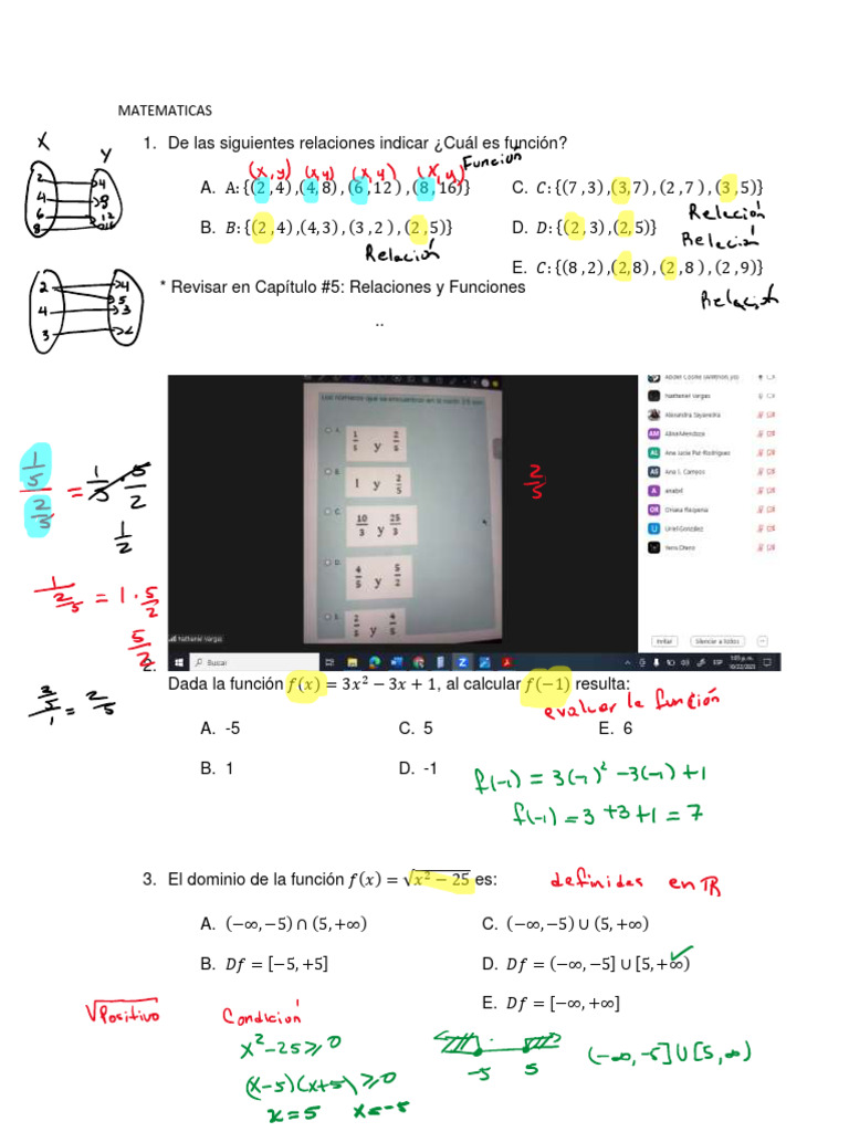 Clase de Matemática No 5 | PDF | Matemáticas | Matemática Elemental
