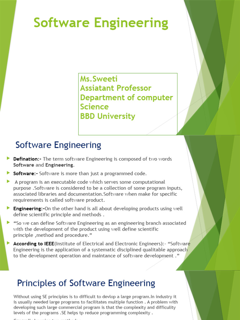 Software Engineering | PDF