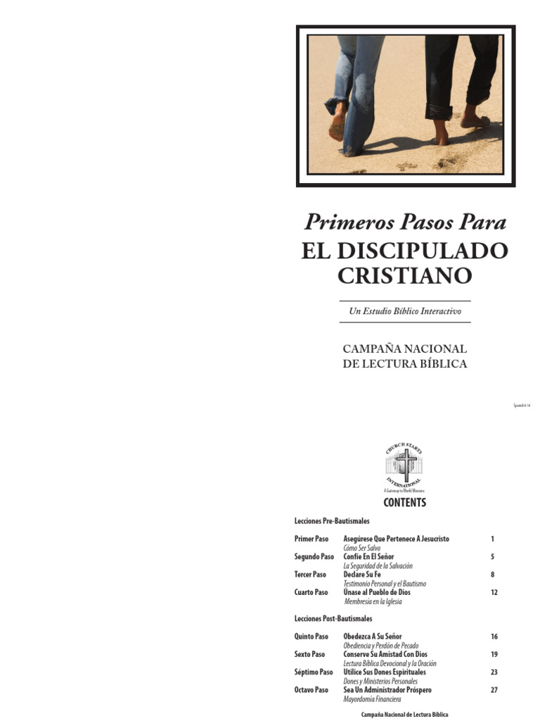 First Steps in Christian Discipleship SP | PDF