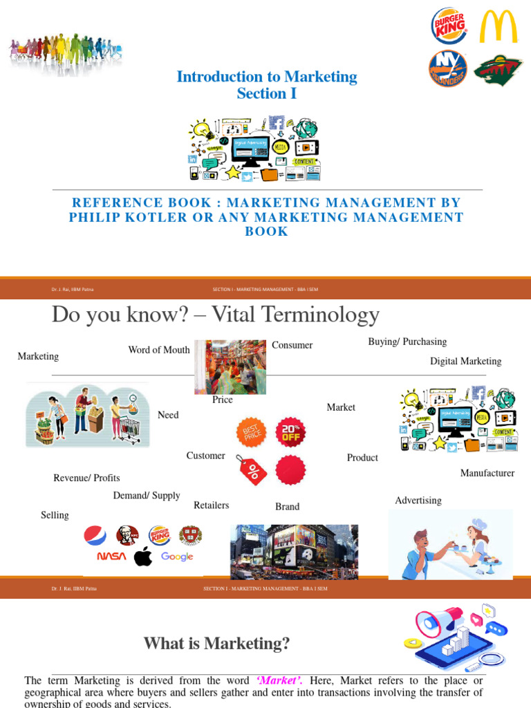 Introduction To Marketing Management | PDF | Career & Growth | Business