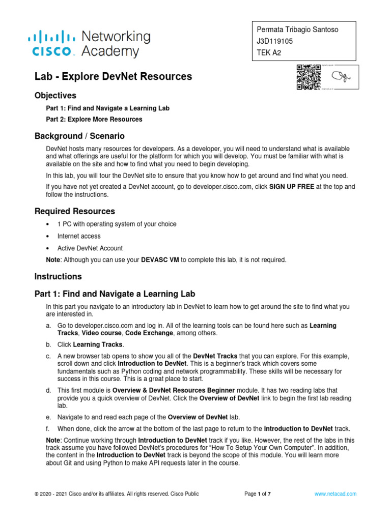 DevNet Resources for Developers | PDF | Computers | Technology & Engineering