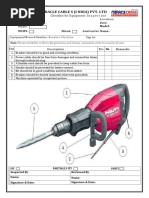 Portable Electrical Equipment Register and Inspection | PDF