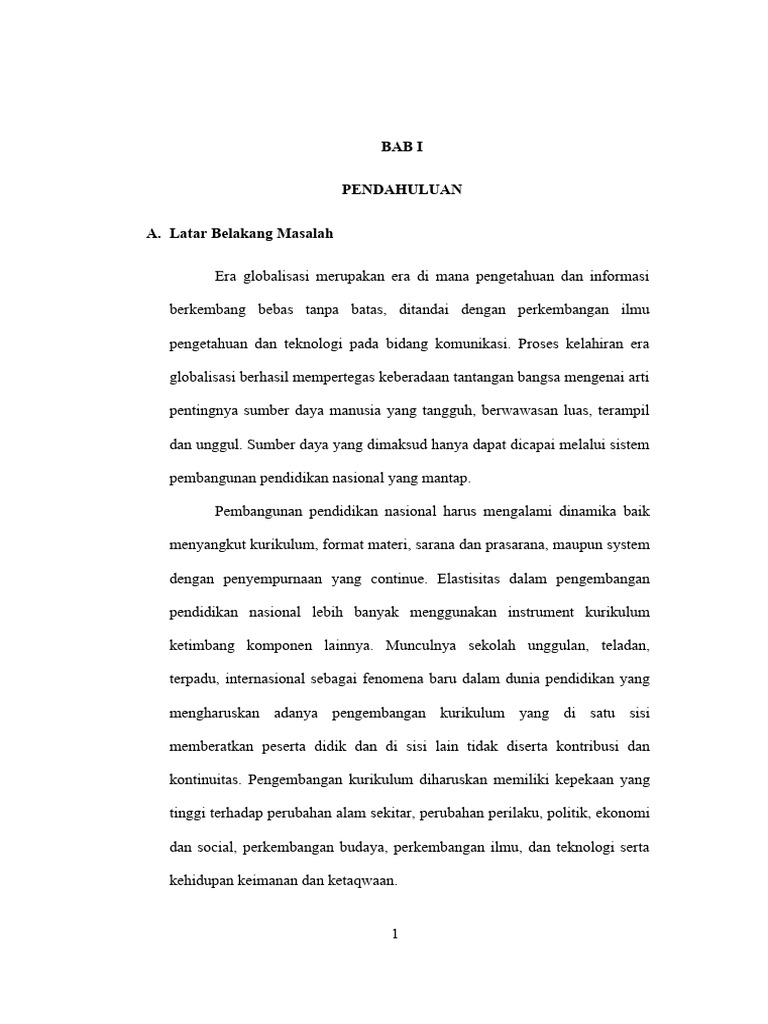 Proposal Disertasi Anam Malaysia | PDF