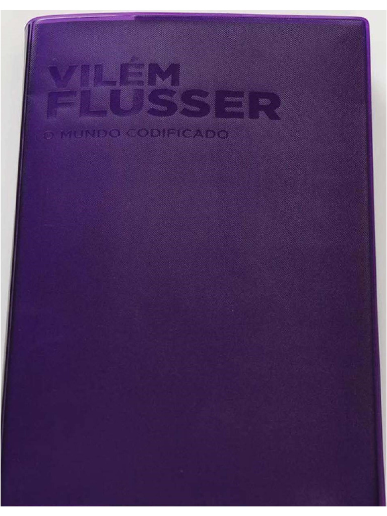 O Mundo Codificado Flusser | PDF