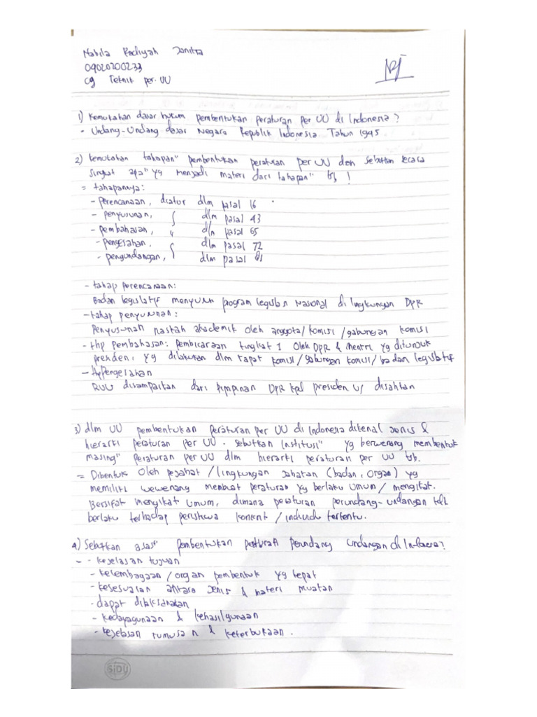 Nabila Radiyah: 04020200233 | PDF