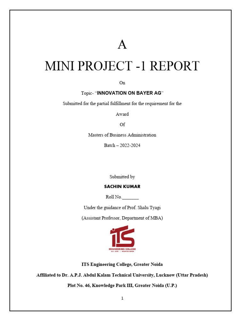 Sachin Mini Project-2-3 | PDF