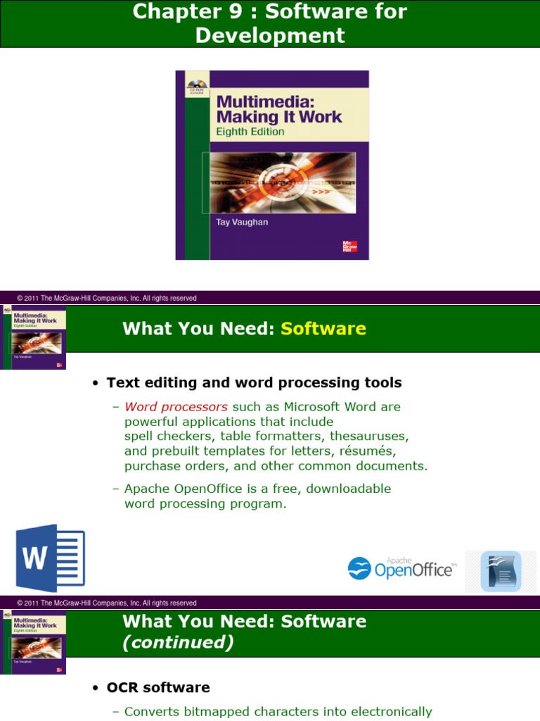 Chapter 9 - Software - For - Development | PDF