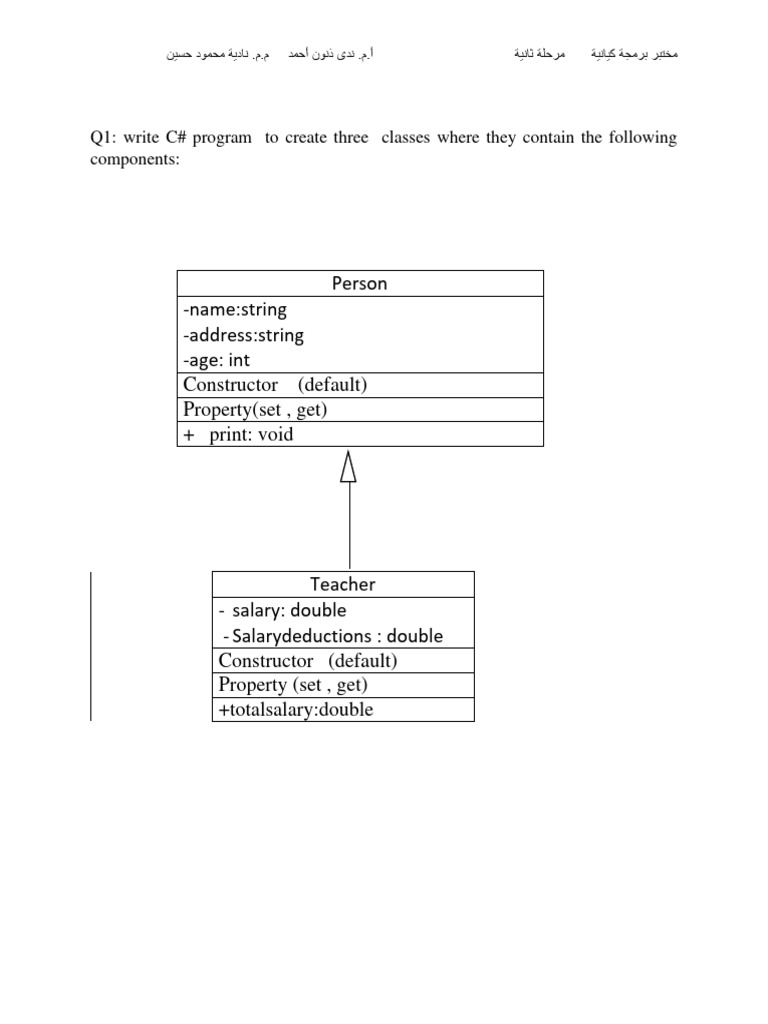 Lab7part1 Pdf Constructor Object Oriented Programming Programming