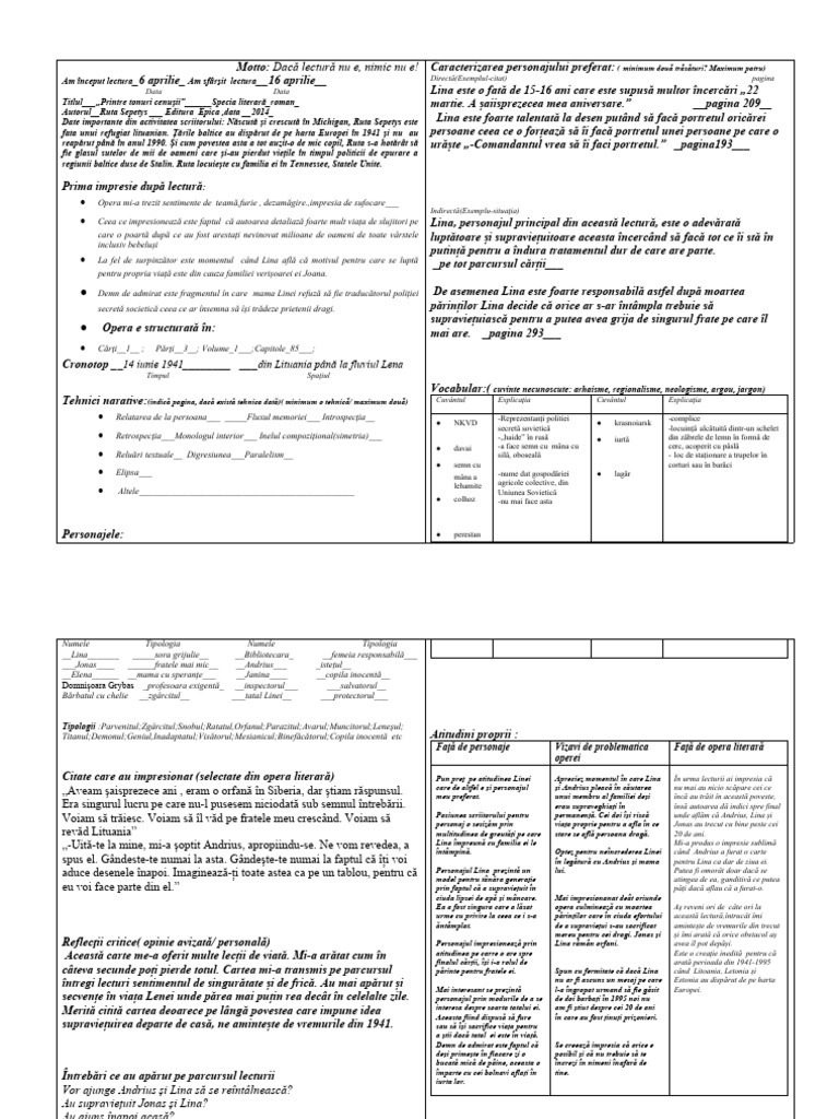 Printre Tonuri Cenușii (Reparat) | PDF