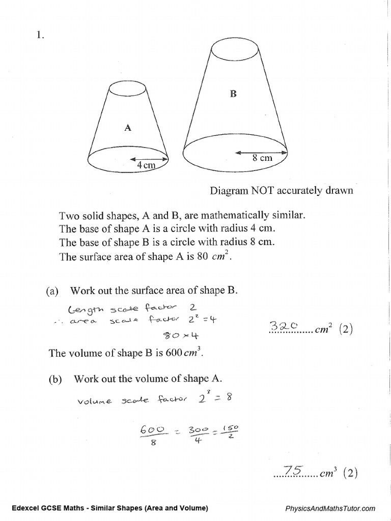 GCSE Maths: Similar Shapes Guide | PDF | Teaching Methods & Materials
