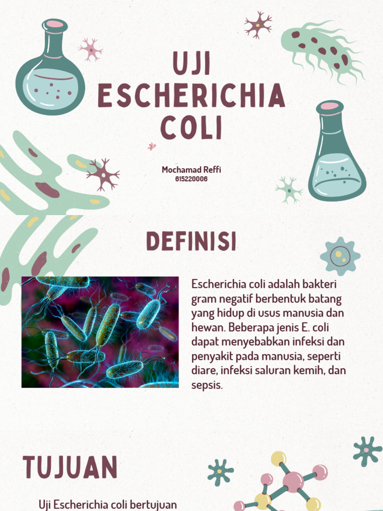 Revisi Uji Escherichia Coli | PDF