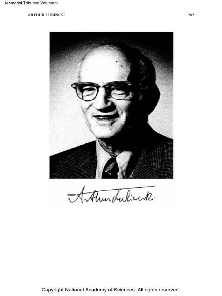 Arthur Lubinski | PDF