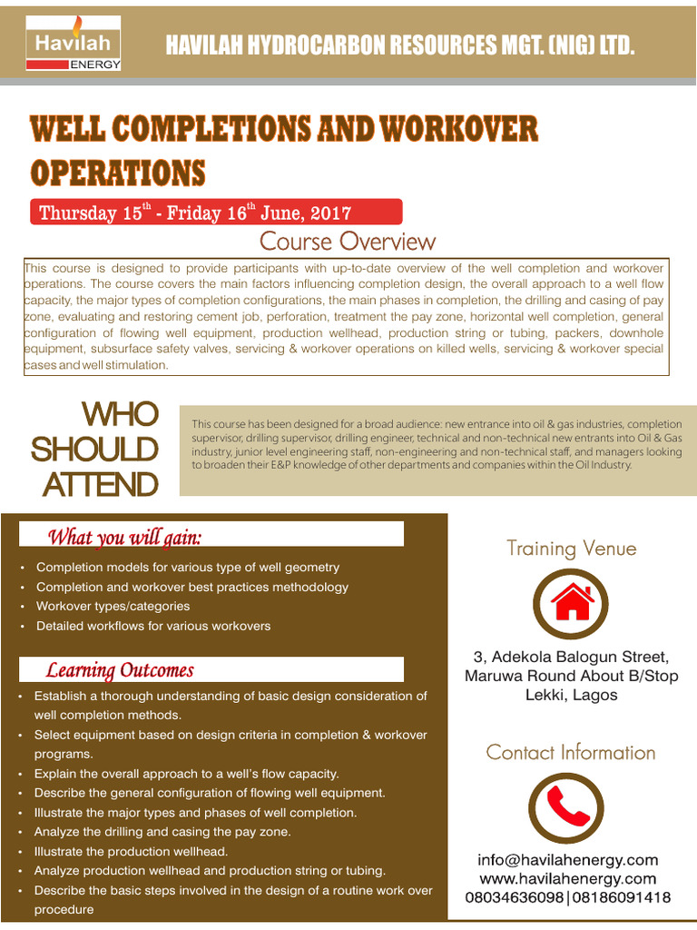 Well Completion and Workover | PDF