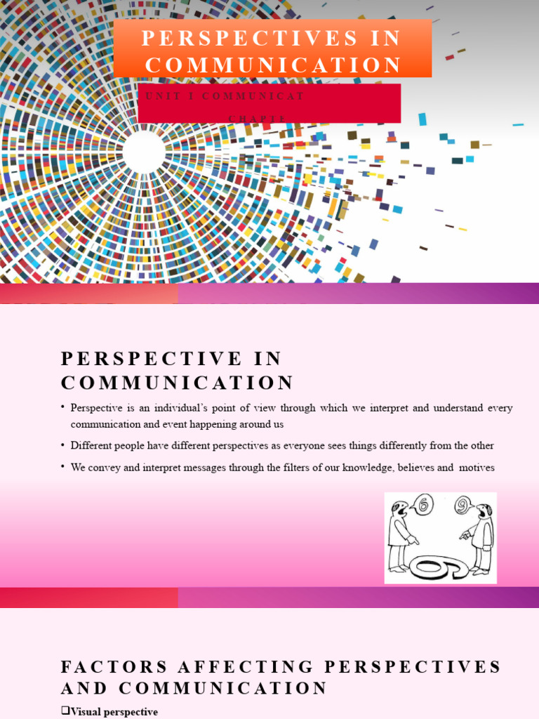 Perspectives in Communication | PDF