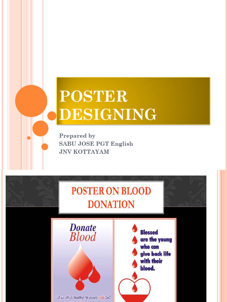 POSTER DESIGNING | PDF