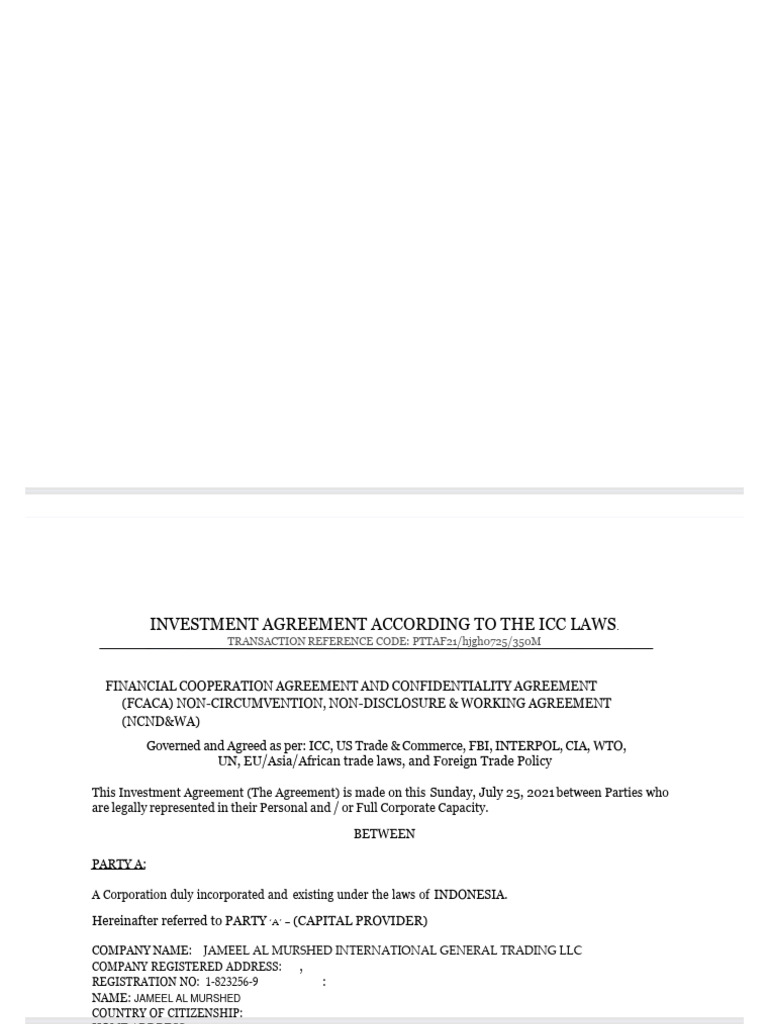 HSBC Contract Indonesia Sender Signed 350M ONE TRENCH TG - PDF ...