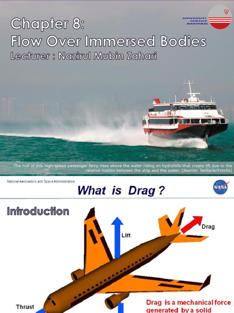 Chapter 8 - Flow Over Immersed Body | PDF