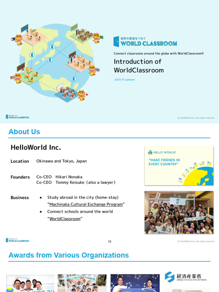 EN_Philippines_Introduction of WorldClassroom_For Sharing | PDF