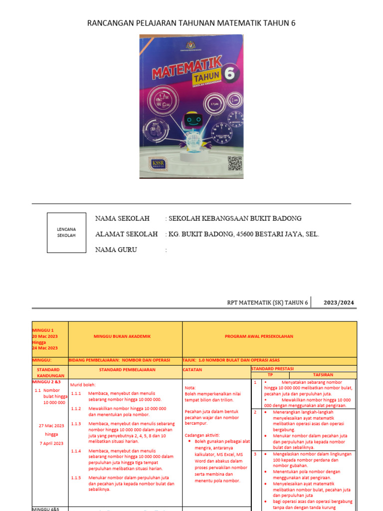 RPT Mate T6 2023 | PDF