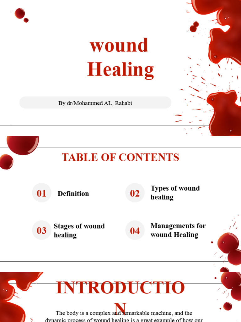 Wound Healing Presentation Pdf