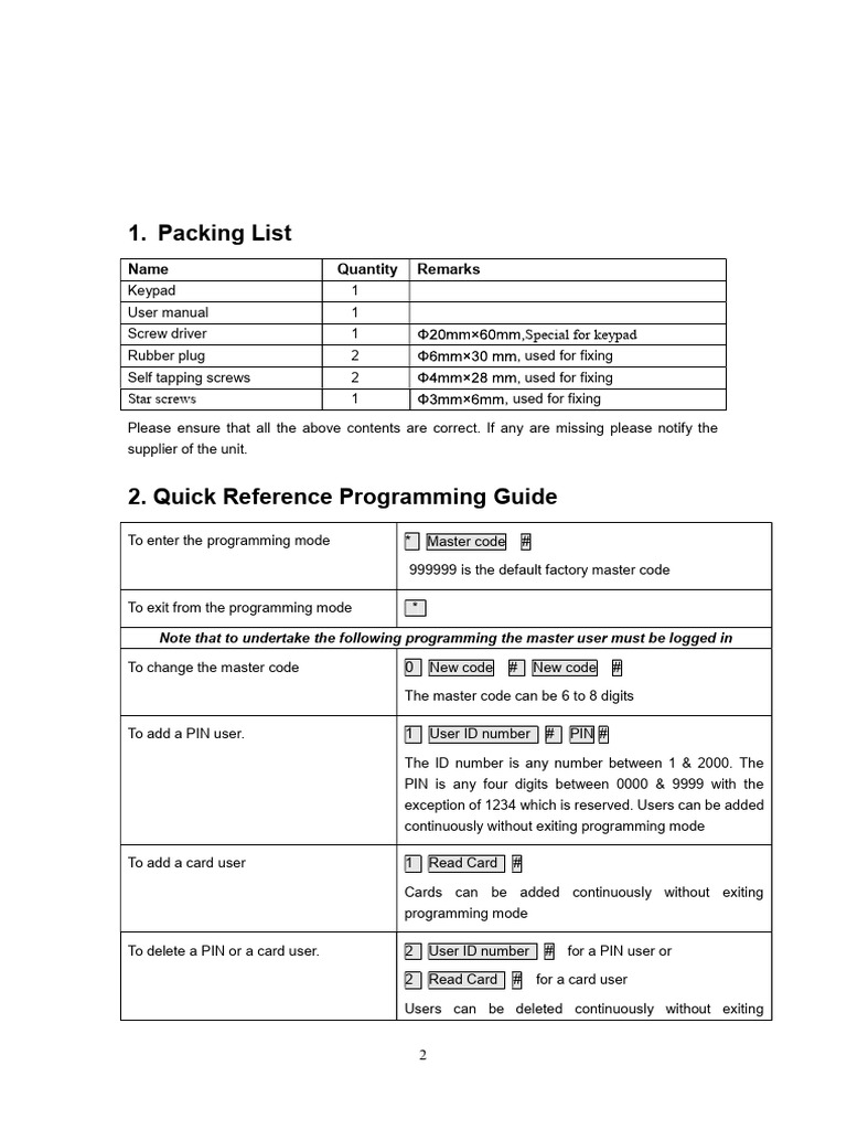 AC10x - User Manual | PDF