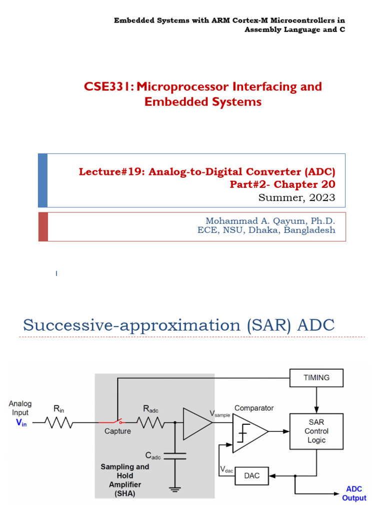 Cse331 L19 Adc P2 | PDF