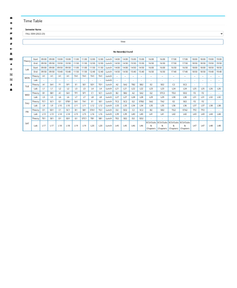 Fall Sem 2022-2023 | PDF