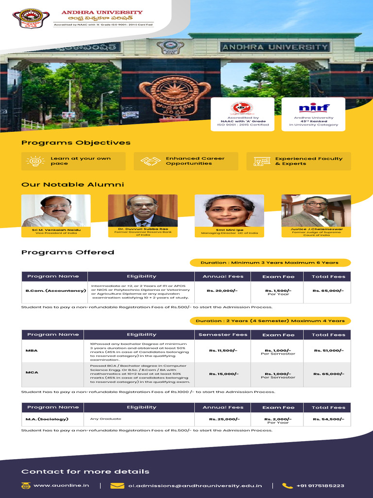 Andhra Brochure | PDF