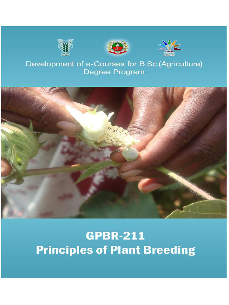 Plant Breeding Essentials | PDF | Reproduction | Botany