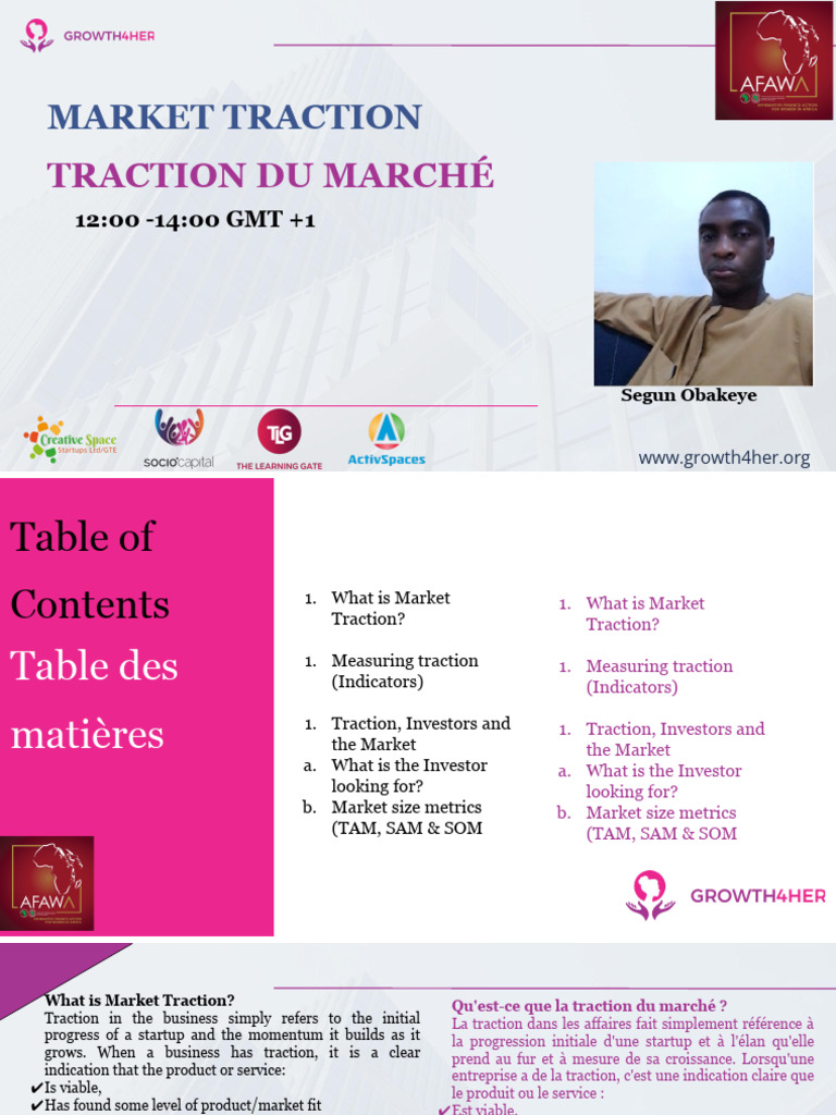 Market Traction (Growth4Her Cohort 2) | PDF