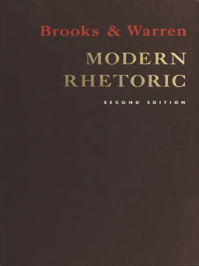 Modern Rhetoric (Cleanth Brooks Robert Penn War... (Z-Library) | PDF