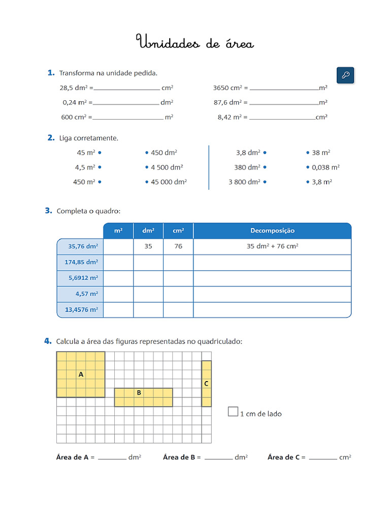 Unidades de Área | PDF
