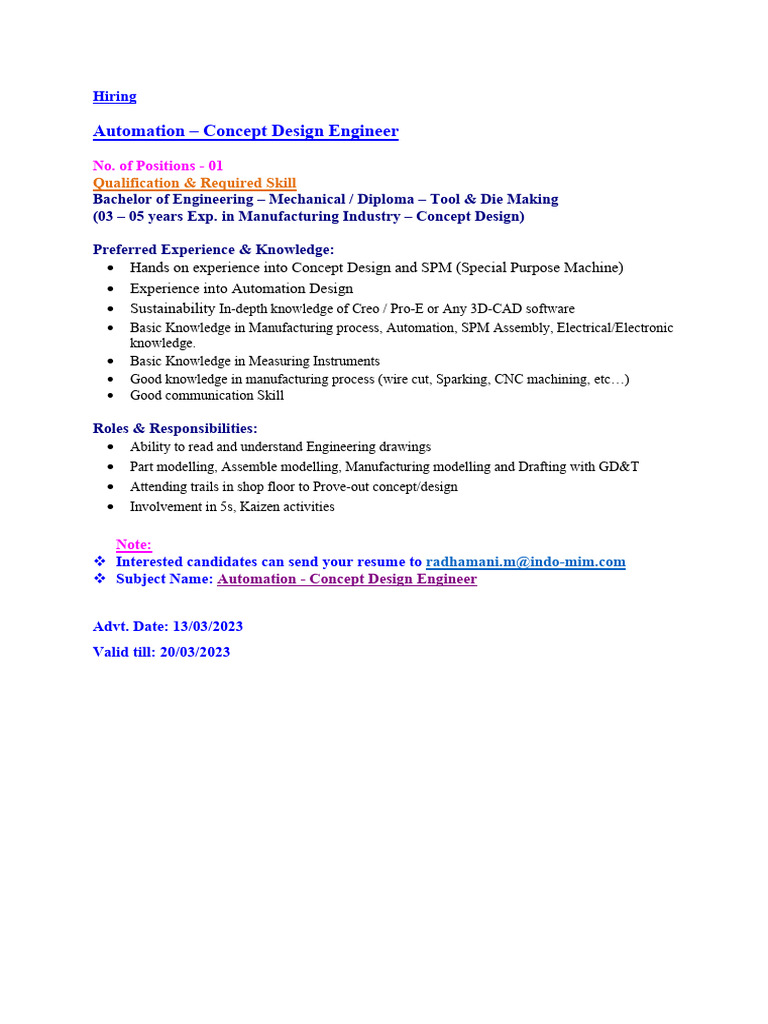 Automation-Design-Engineer | PDF