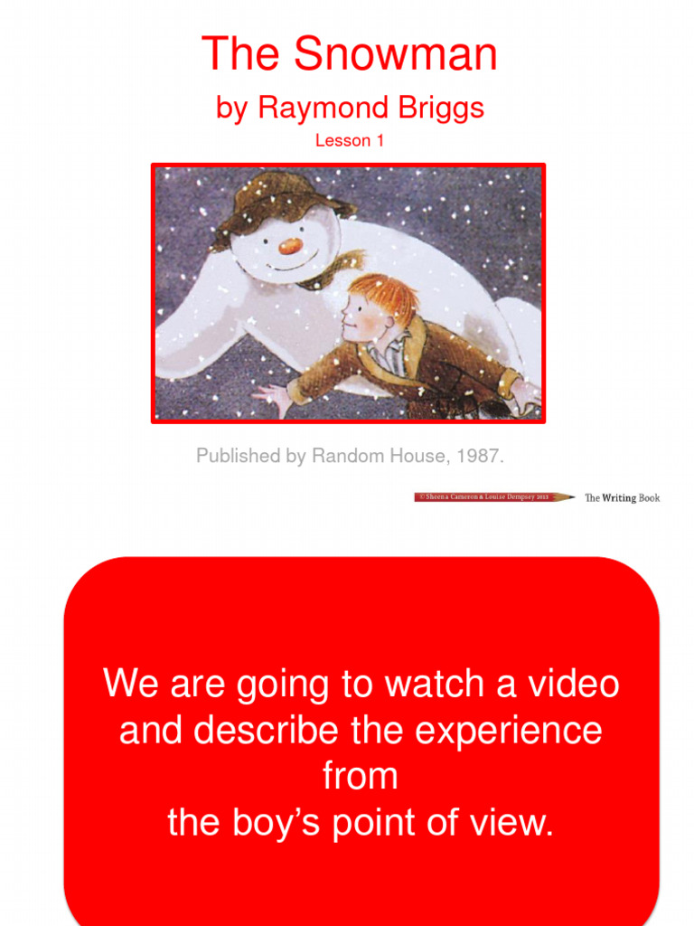 Snowman Writing Powerpoint | PDF