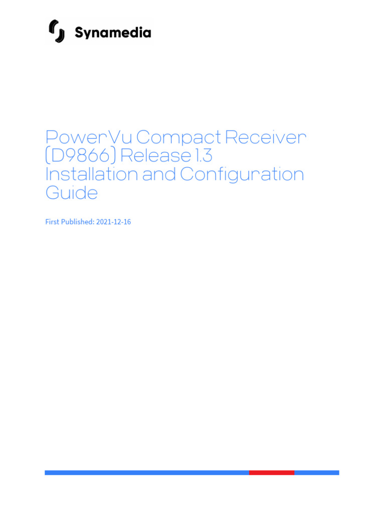 D9866_PowerVu_Compact_Receiver_Guide_R1_3 (1) | PDF | Ac Power Plugs And Sockets | Electrical ...