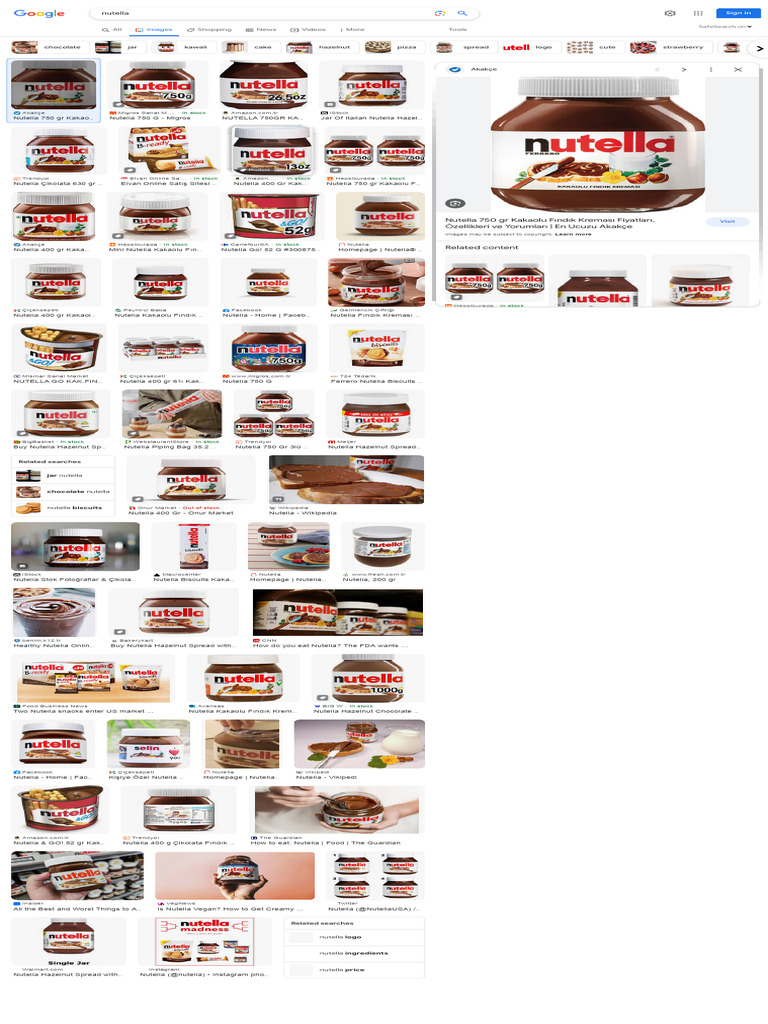Nutella - Google Search | PDF