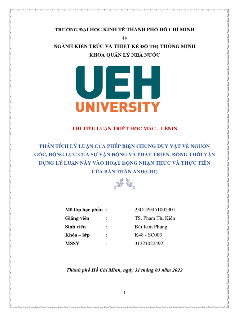 43 - Bùi Kim PH NG | PDF