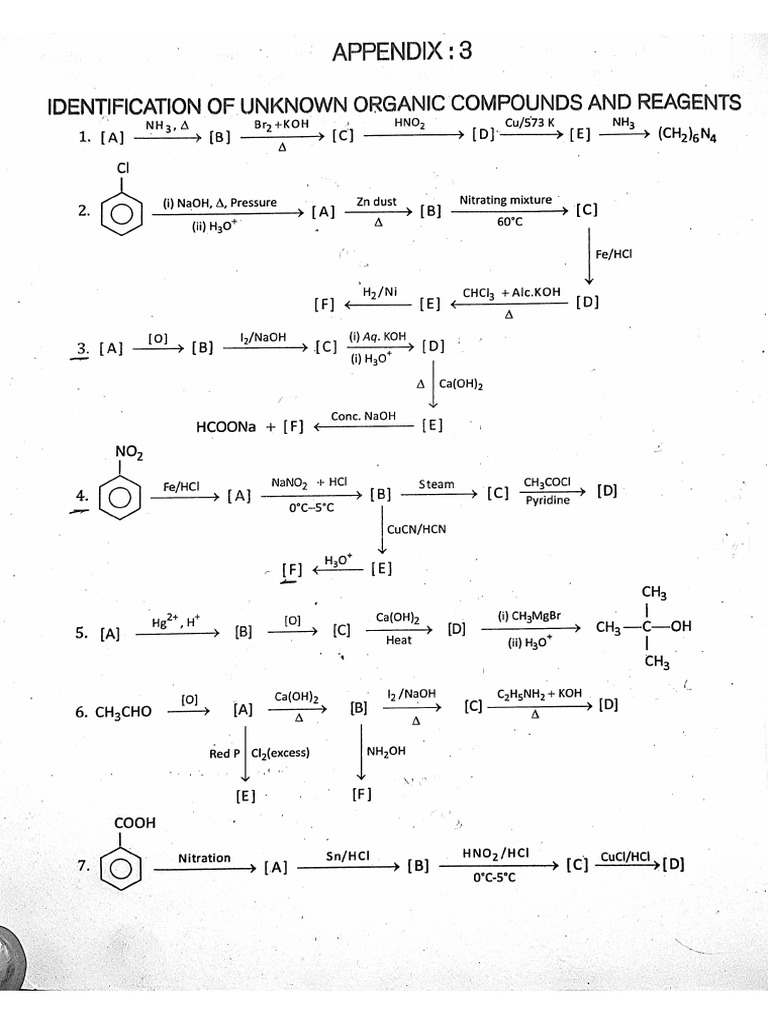 Organic Chem Conversions Xii Chem | PDF