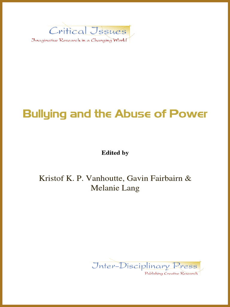 Bullying 1 Ebook | PDF