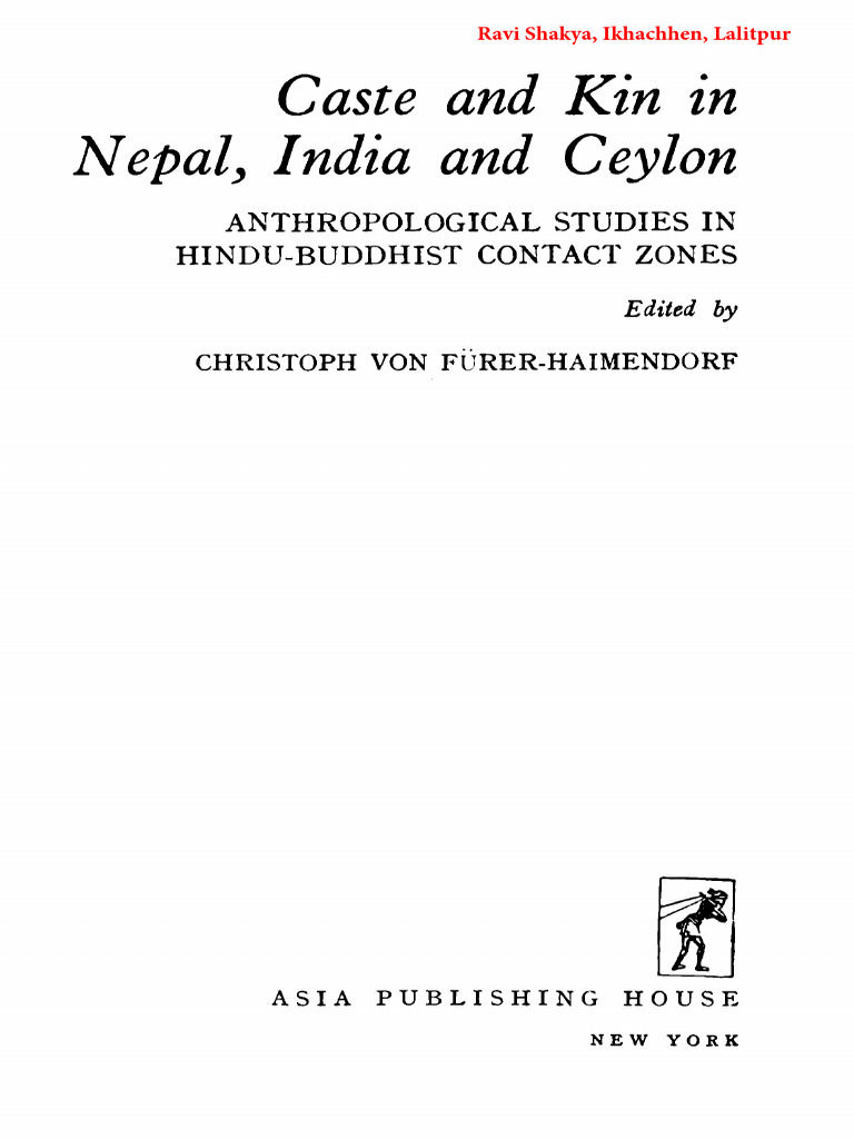 Social Mobility in The Newar Caste System, Article by Colin Rosser | PDF