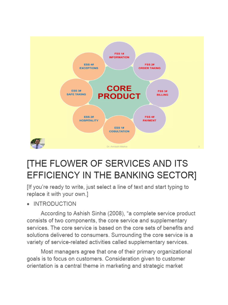 The Flower of Services and Its Efficiency in The Banking Sector | PDF
