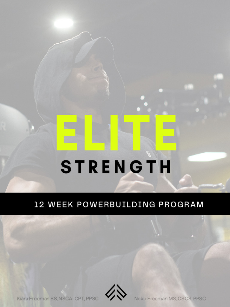 Elite Strength Final | PDF