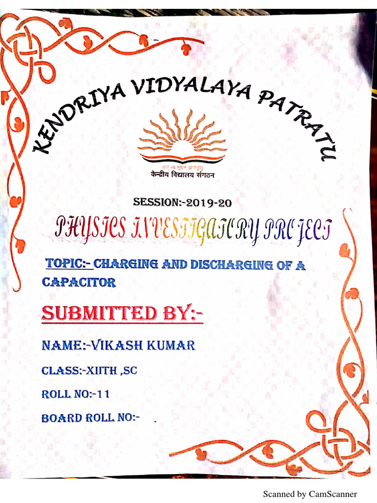 Physics Investigatory Project Class 12.PDF | PDF