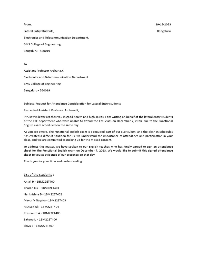Letter Ok | PDF