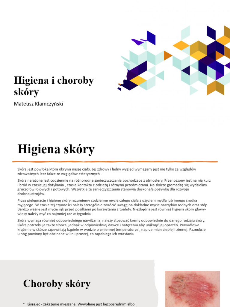 Higiena I Choroby Skóry | PDF