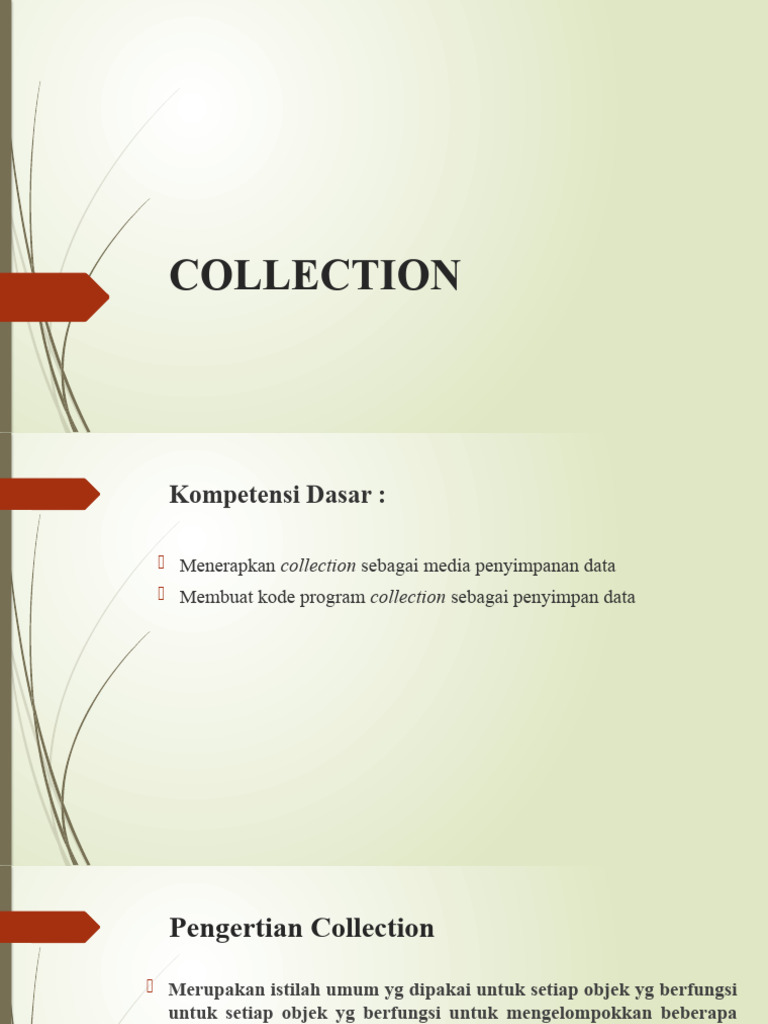 COLLECTION Framework | PDF